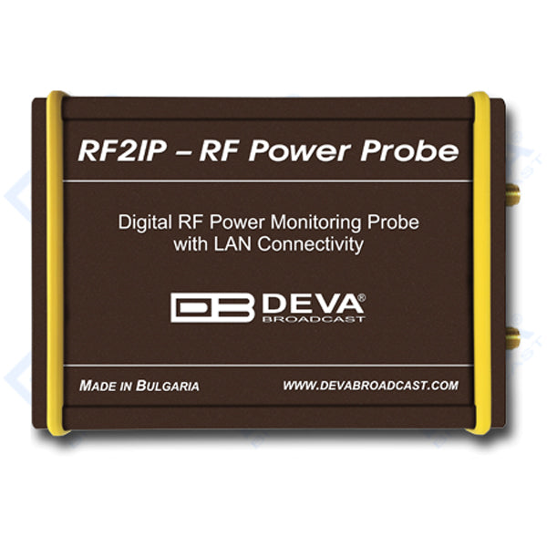 DEVA - RF2IP Probe - Sonde Numérique de Surveillance de Puissance RF a – La Boutique Broadcast